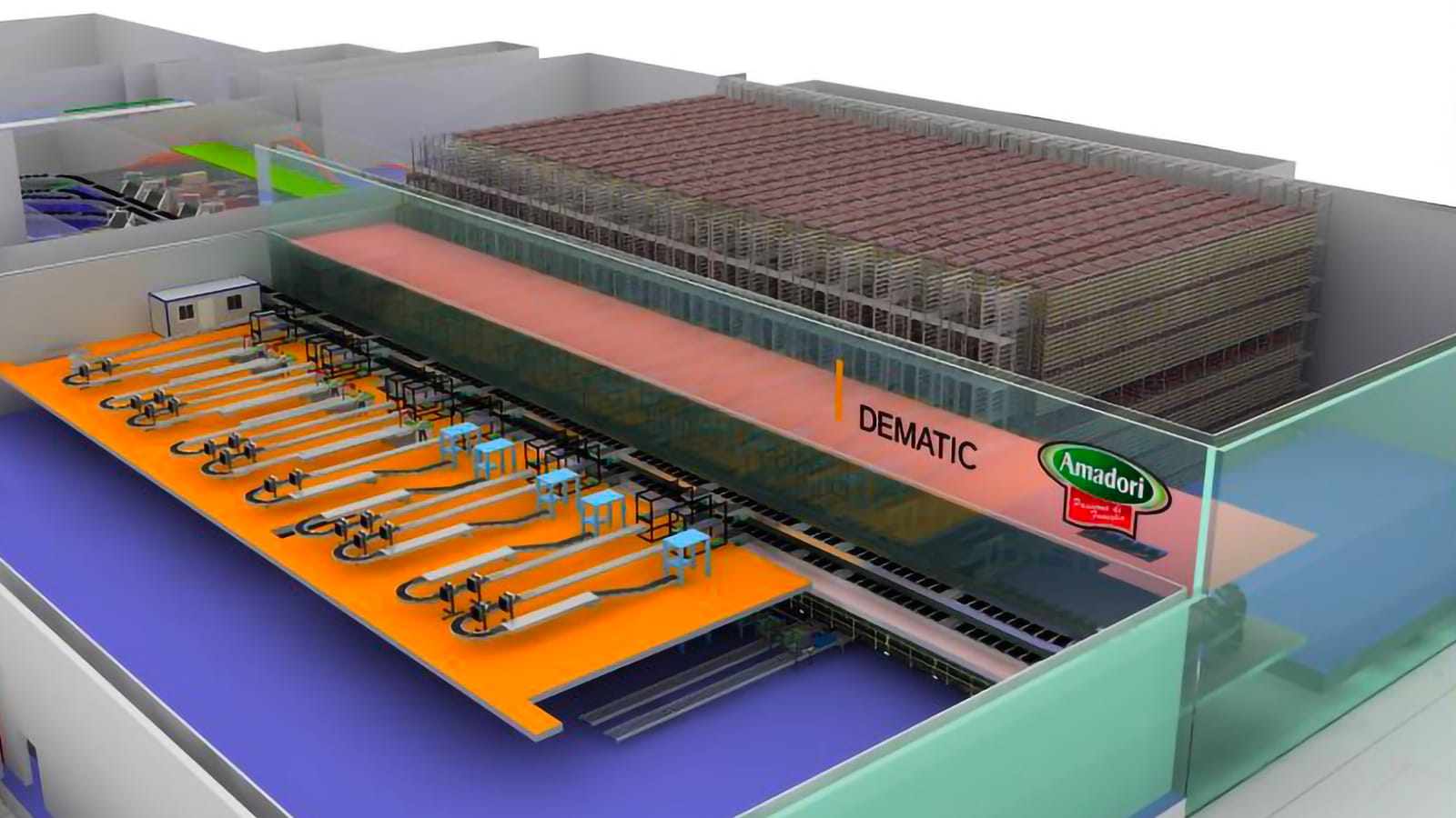 Dematic to Automate New Logistics Hub for the Amadori Group Linking ...